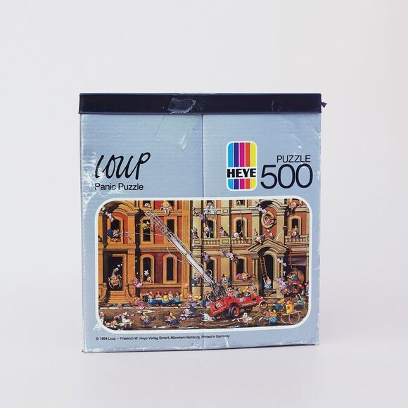 Heye | Games | Heye Vintage Loup Rare Panic Puzzle 50 Pieces Jigsaw 984 ...
